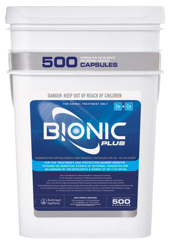 Bionic Plus Sheep Capsules Return for 2025 - Vetlife